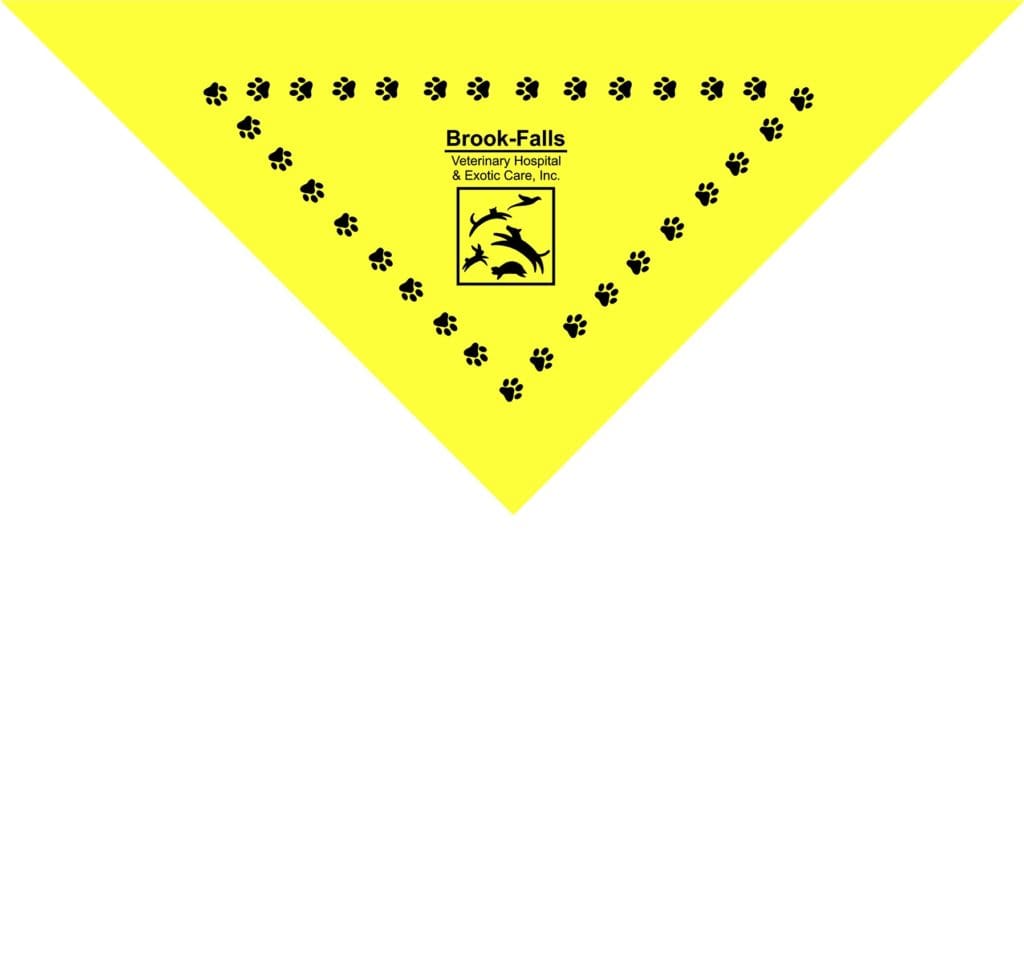 Stock borders pet triangles - Bandanna Promotions
